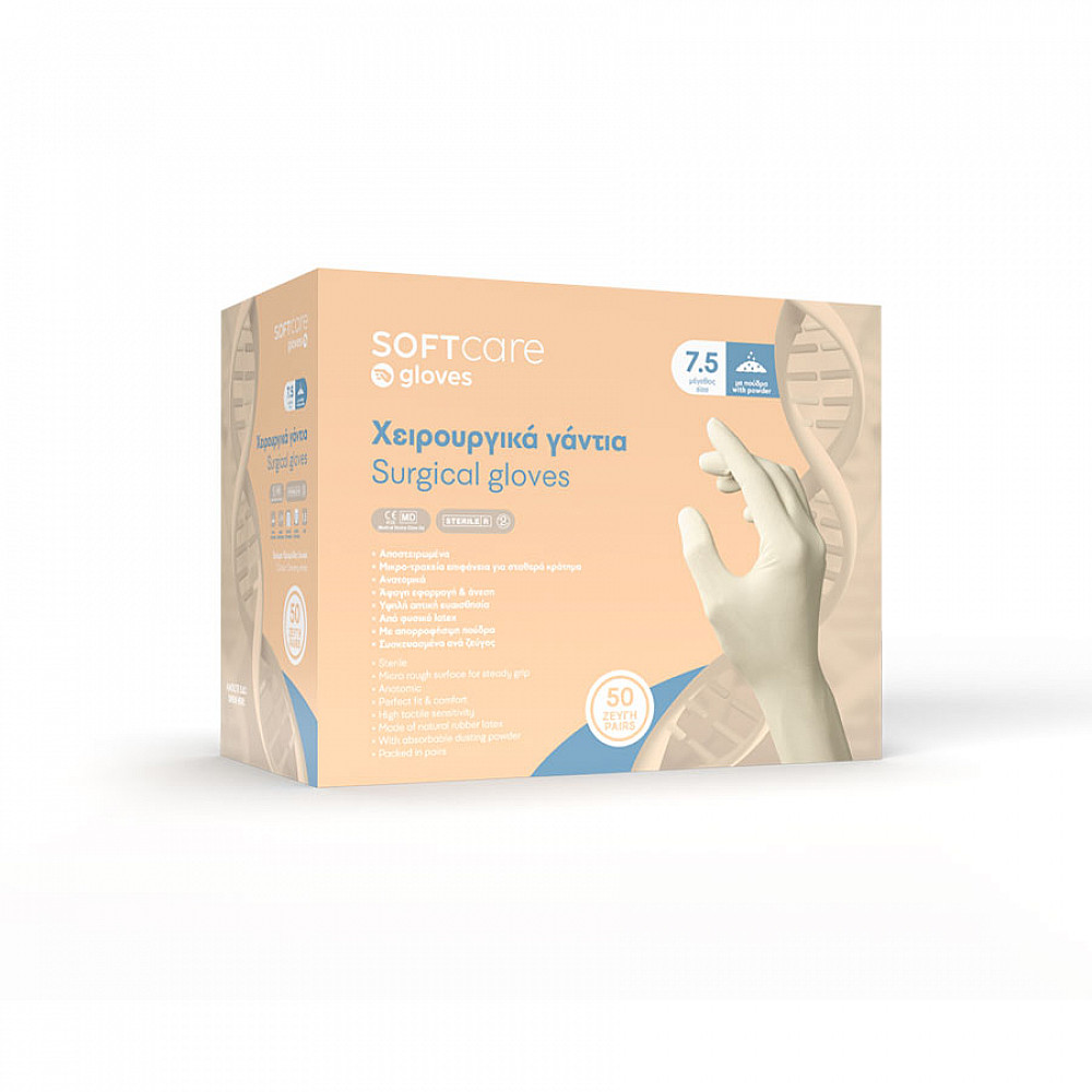 ΧΕΙΡΟΥΡΓΙΚΑ ΓΑΝΤΙΑ ΜΕ ΠΟΥΔΡΑ 8.8 GRAMS